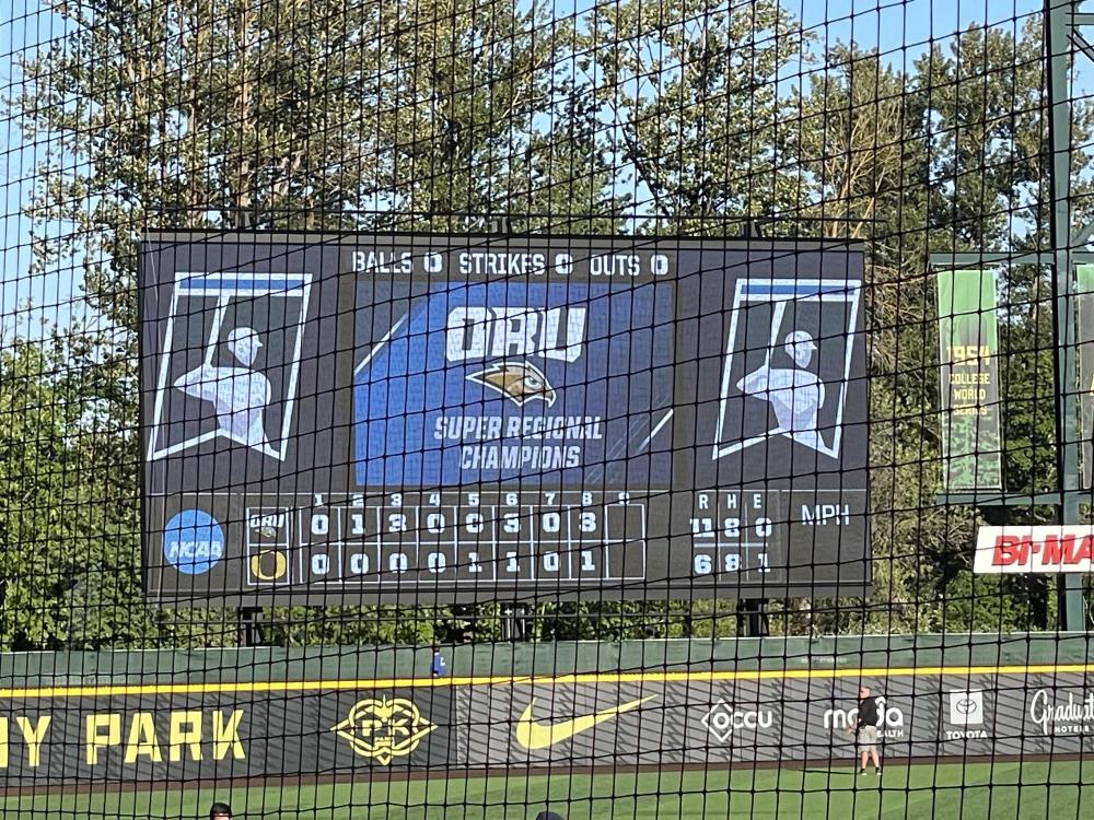 ORU vs. Oregon - Page 5 - Baseball Forum - ORU Sports