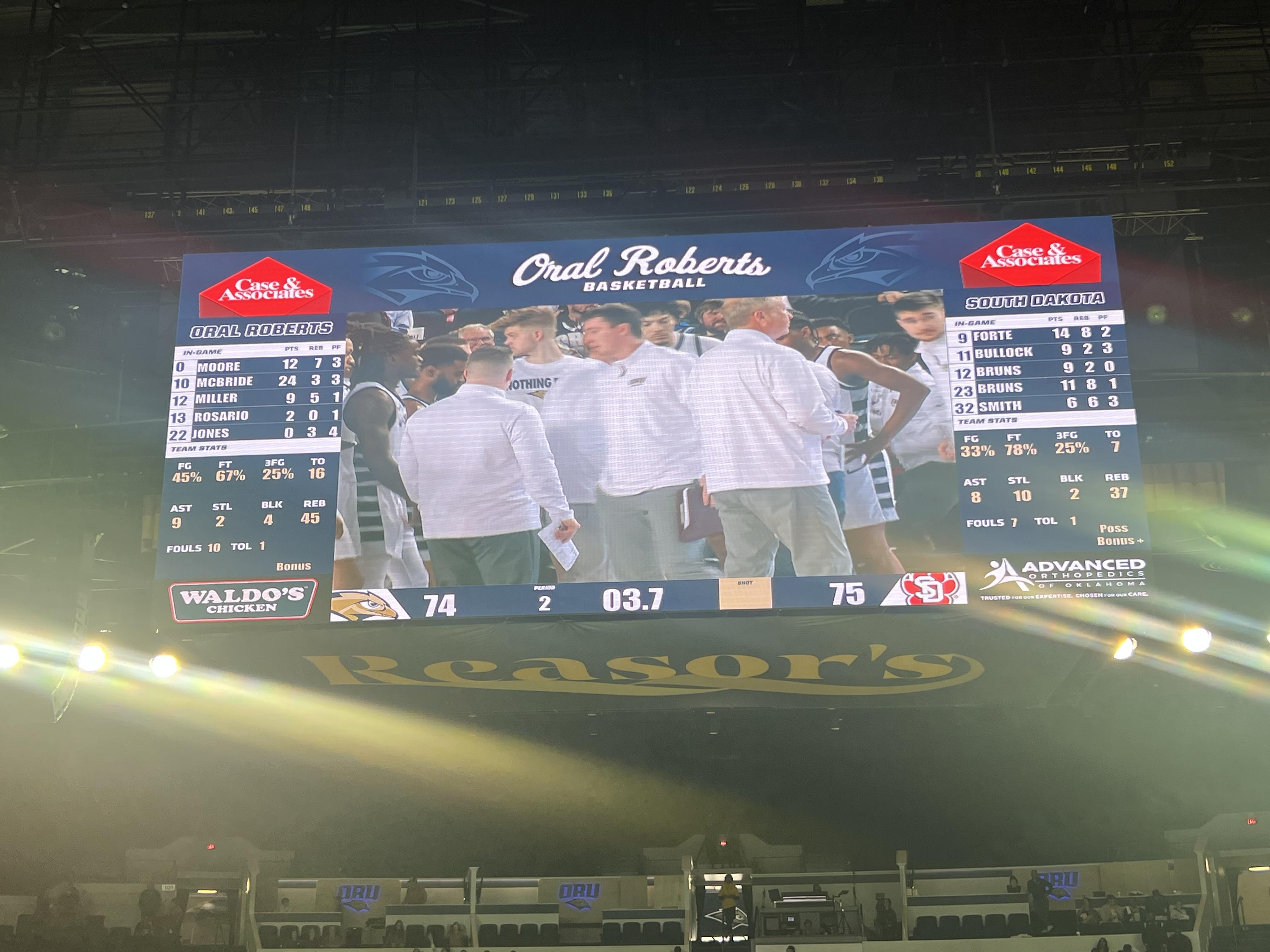 South Dakota at ORU - Men's Basketball - ORU Sports